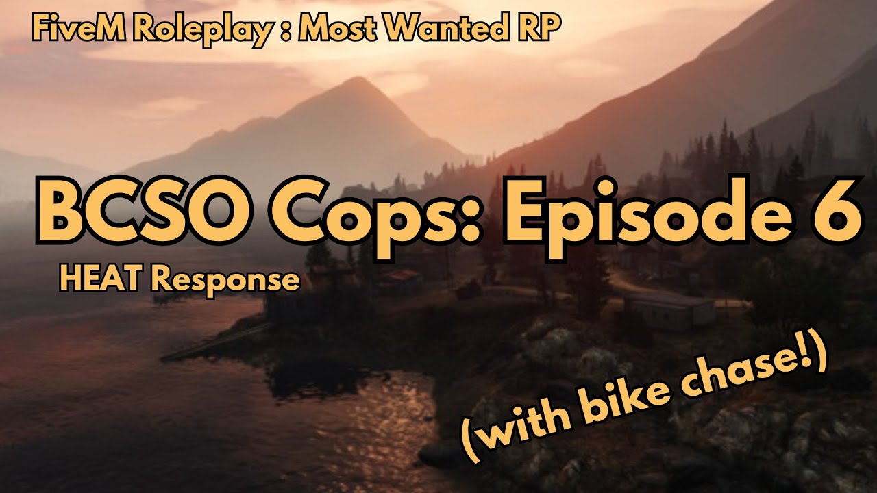 FiveM GTA 5 RP - BCSO Cops - Episode 6 - High Speed Bike Chase ...