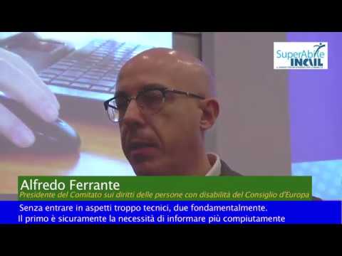 Intervista Alfredo Ferrante - Comitato diritti disabilità UE - Convegno ...