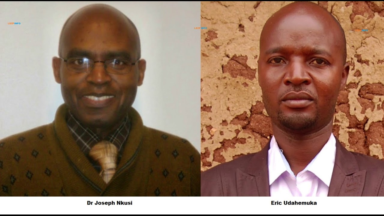 Dr Joseph Nkusi mu bujurire. Eric Udahemuka asanga azira kunenga ...