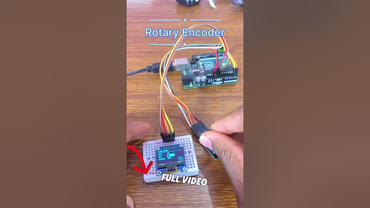 Arduino Projects: Menu navigation using Rotary Encoder #shorts #arduino - YouTube