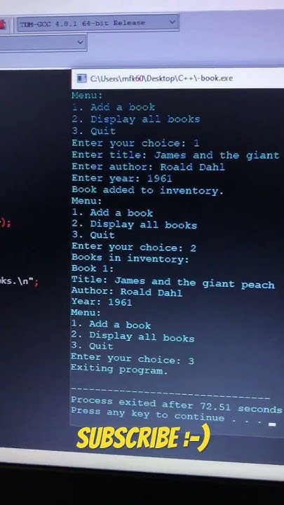 Publish Year Ide Dev C Cppprogramming Youtube