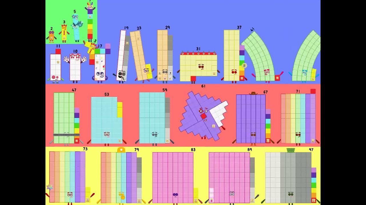 Prime Numberblocks Band (2000 sub special) - YouTube