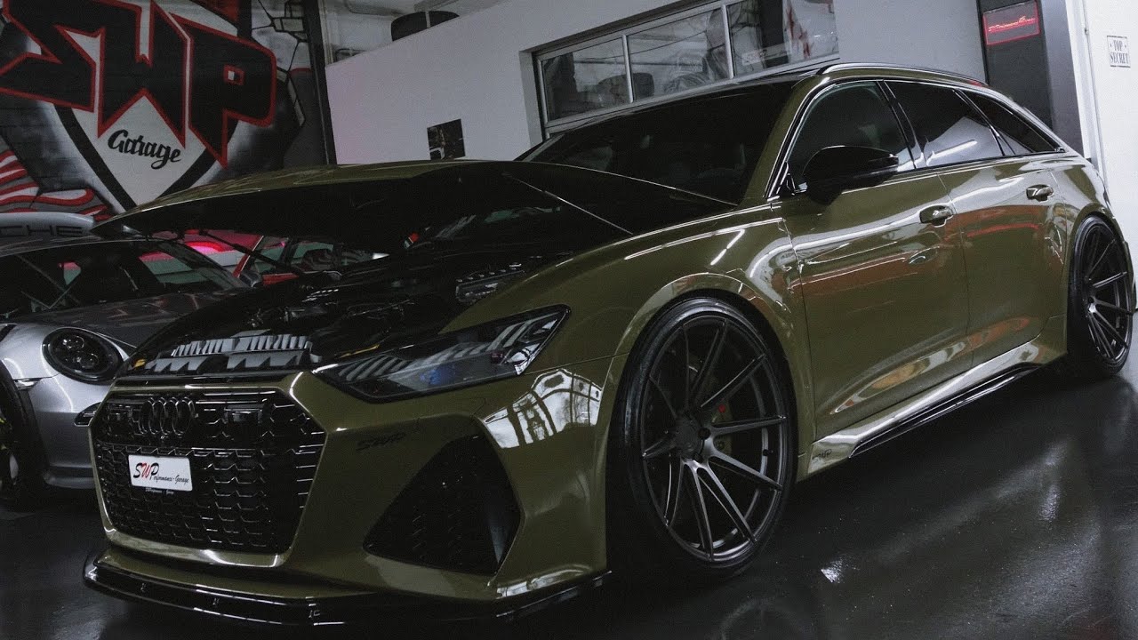 Audi RS6 C8 Avant -Beautifull/Details/TACTICAL GREEN🫒 - YouTube