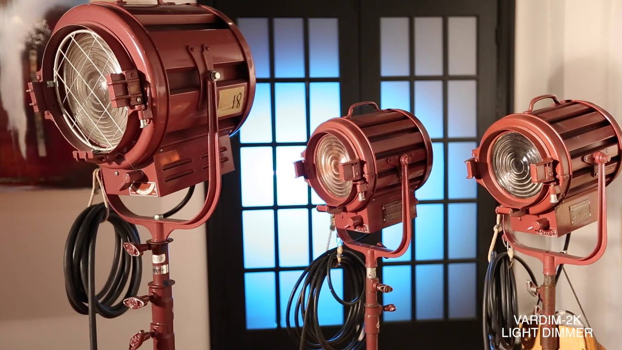 2K light dimmer for Mole Richardson, ARRI and Lowell Tungsten lights CM ...