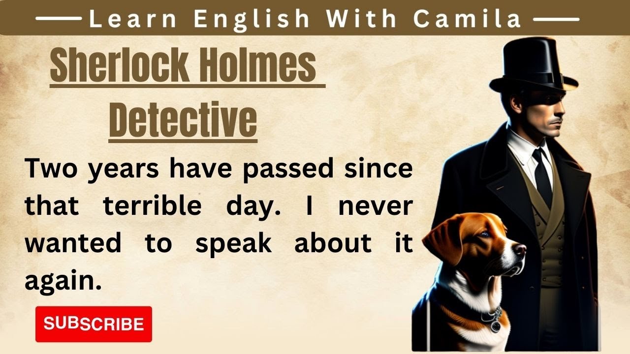 Learn English through Story level 3 ⭐ Sherlock Holmes Detective Story ...