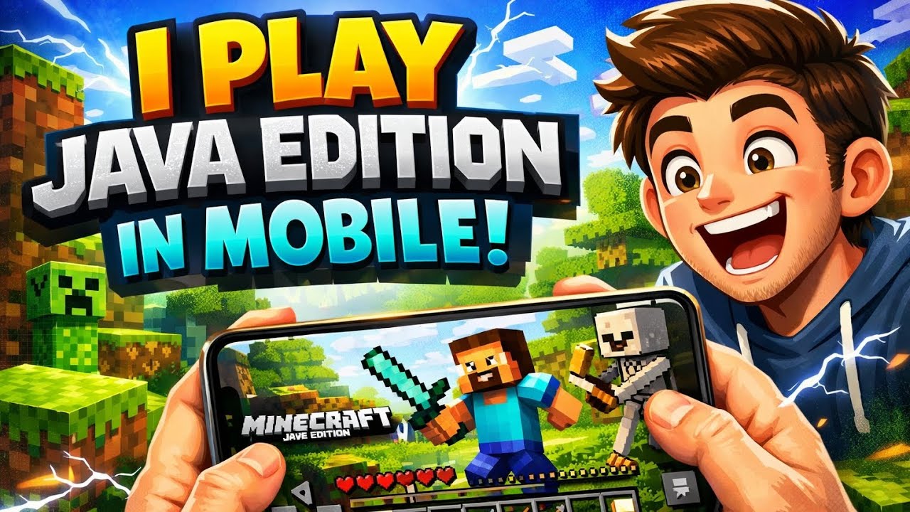HOW TO PLAY JAVA EDITION IN MOBILE 😱😱😱#viral #minecraft - YouTube