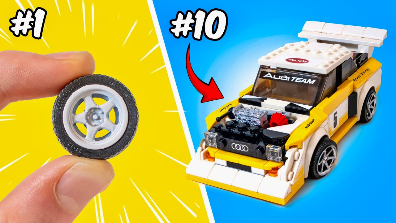 CRAZY Custom LEGO Car Upgrades… - YouTube