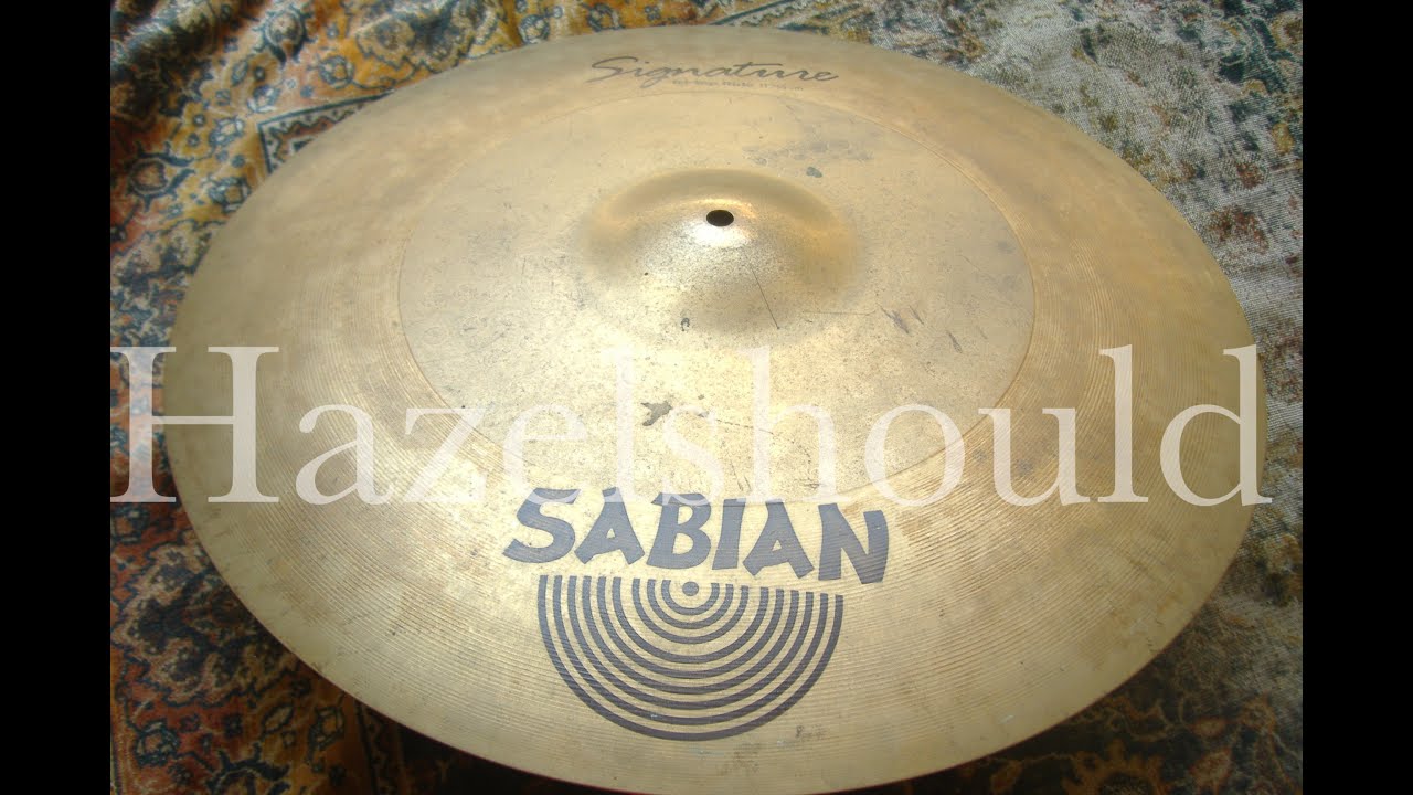 Sabian Signature Rod Morgenstein 21" Tri Top Ride 3440g - YouTube