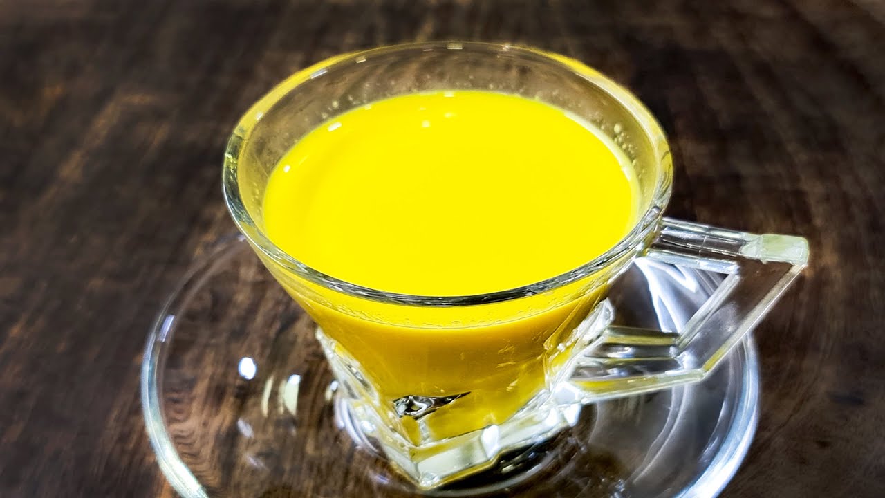 Turmeric Milk Recipe | Haldi Doodh | How to make Golden Milk | Masala ...