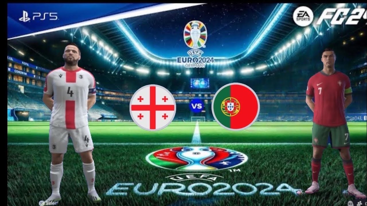 FC 24 - Georgia Vs Portugalia UEFA EURO 2024 Grupa F PS5™[4K60] - YouTube