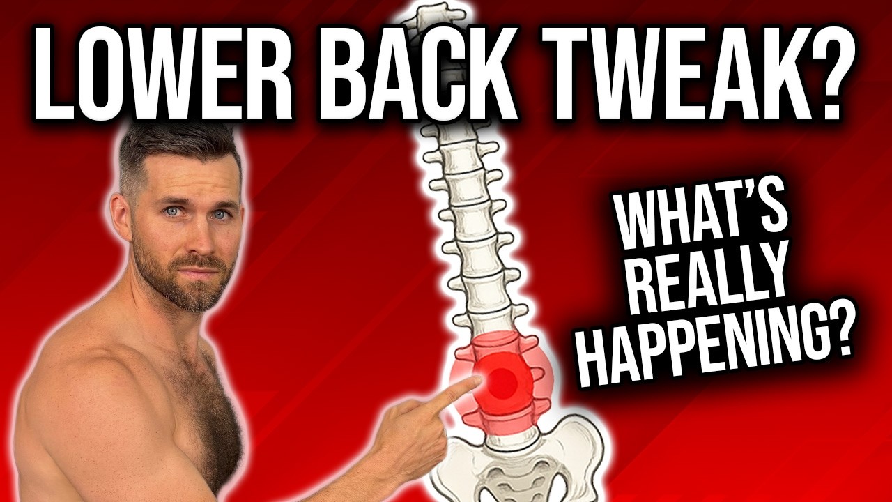 This Is What A Lower Back Tweak Really Is (And How To Beat It) - YouTube