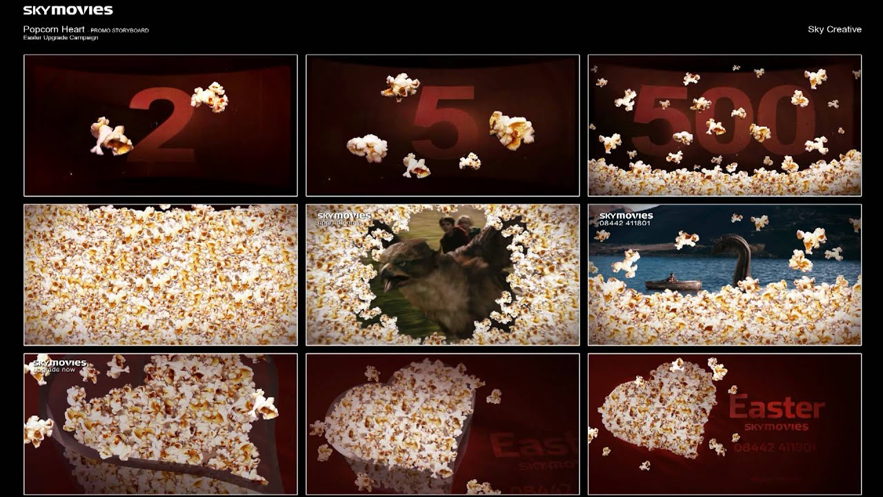 Sky Movies Easter Popcorn Promo - Breakdown - YouTube