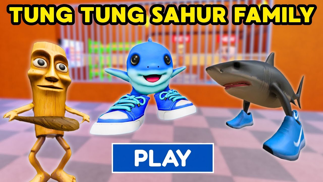 🤖 Epic Roblox Obby Challenge | TUNG TUNG TUNG SAHUR FAMILY'S PRISON RUN ...