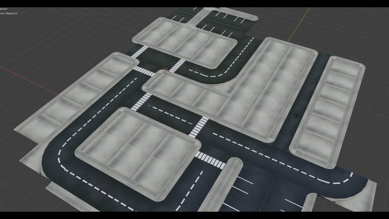 creating a lowpoly modular town in blender series part 1 making roads ...