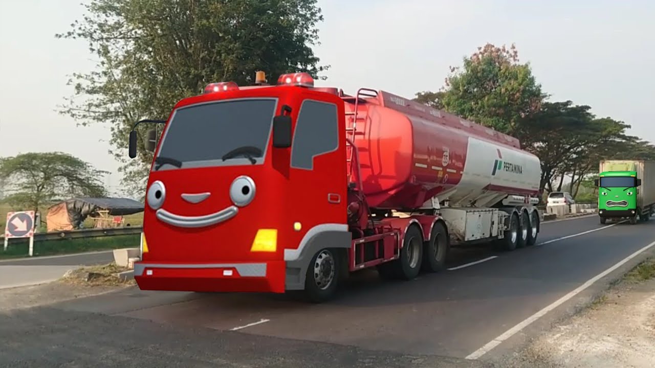 Amazing Disini Markasnya Truk Tangki Bus Telolet Truk Hino Berubah Jadi ...