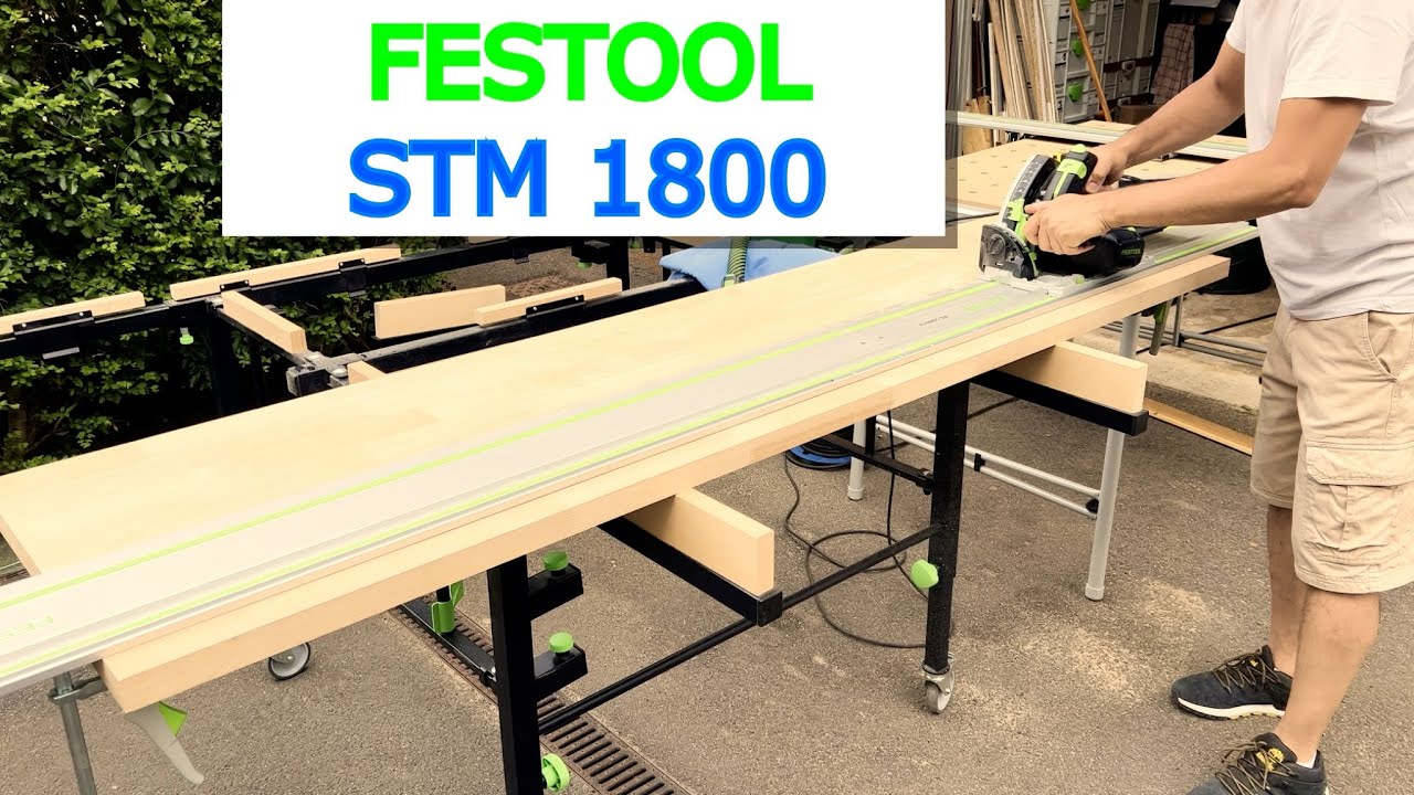 FESTOOL STM 1800 : La table de travail totalement modulable - Table de ...
