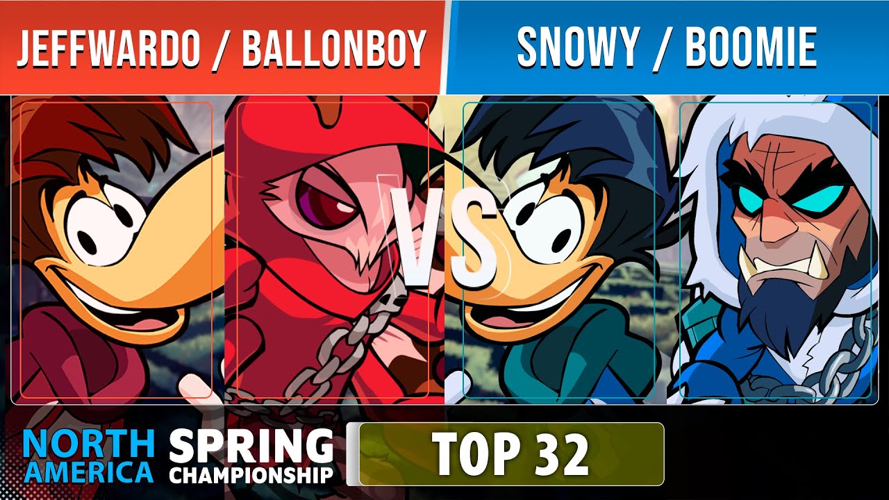 Jeffwardo & Ballonboy VS Snowy & Boomie - Top 32 - NA - Brawlhalla ...