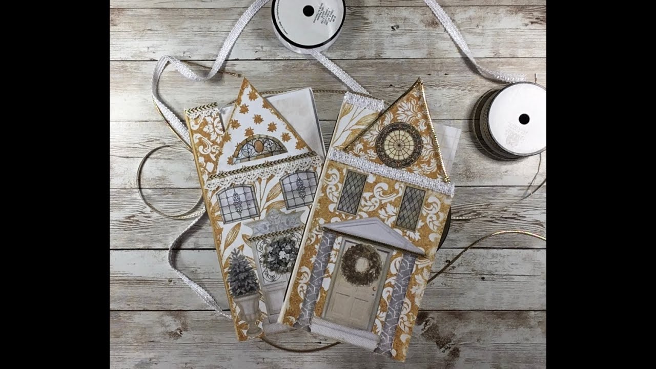 HSH Golden Glitz Junk Journal Booklet Full Tutorial (Inspired by ...