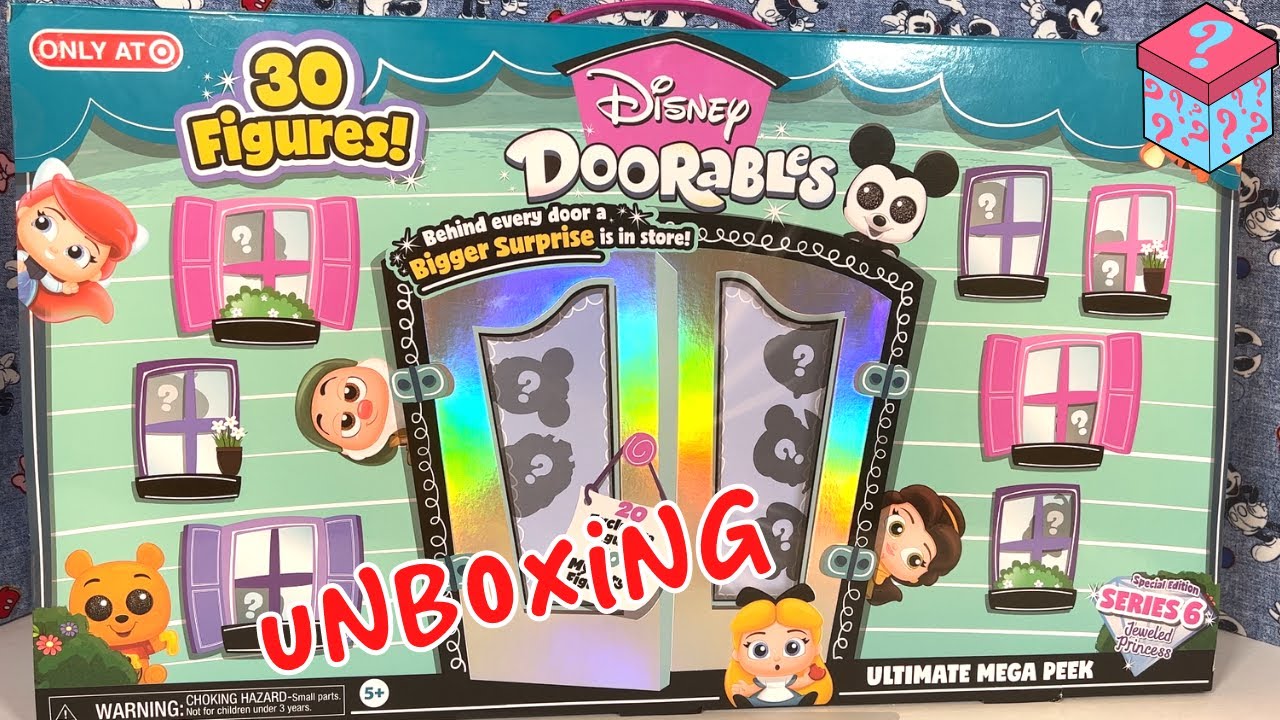 Disney Doorables Unboxing Ultimate Mega Peek | Series 6 | Target ...