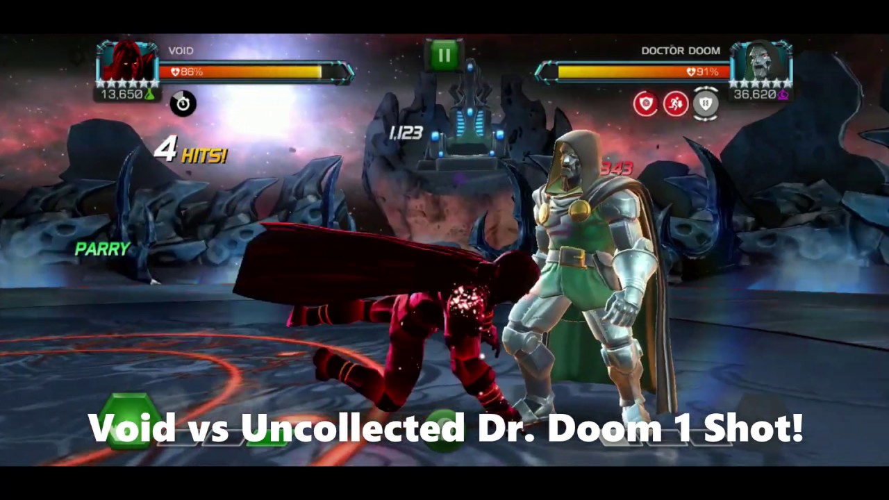 Void vs Uncollected Dr. Doom One Shot! - YouTube