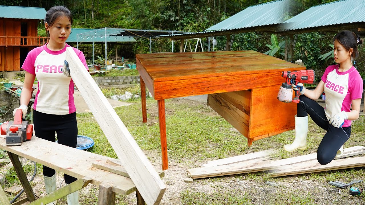 Make a table for mechanical repair equipment. modern farmhouse | LT ...