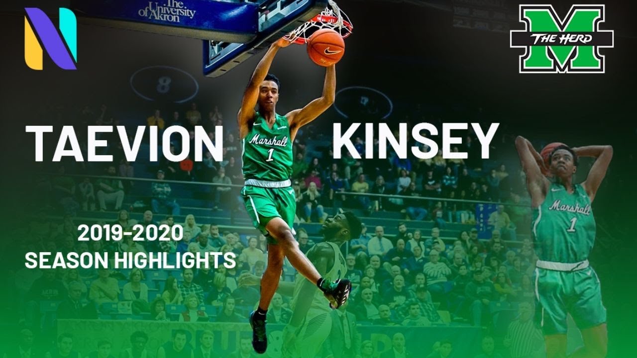 Taevion Kinsey Marshall Thundering Herd 2019 -2020 Highlight Montage ...