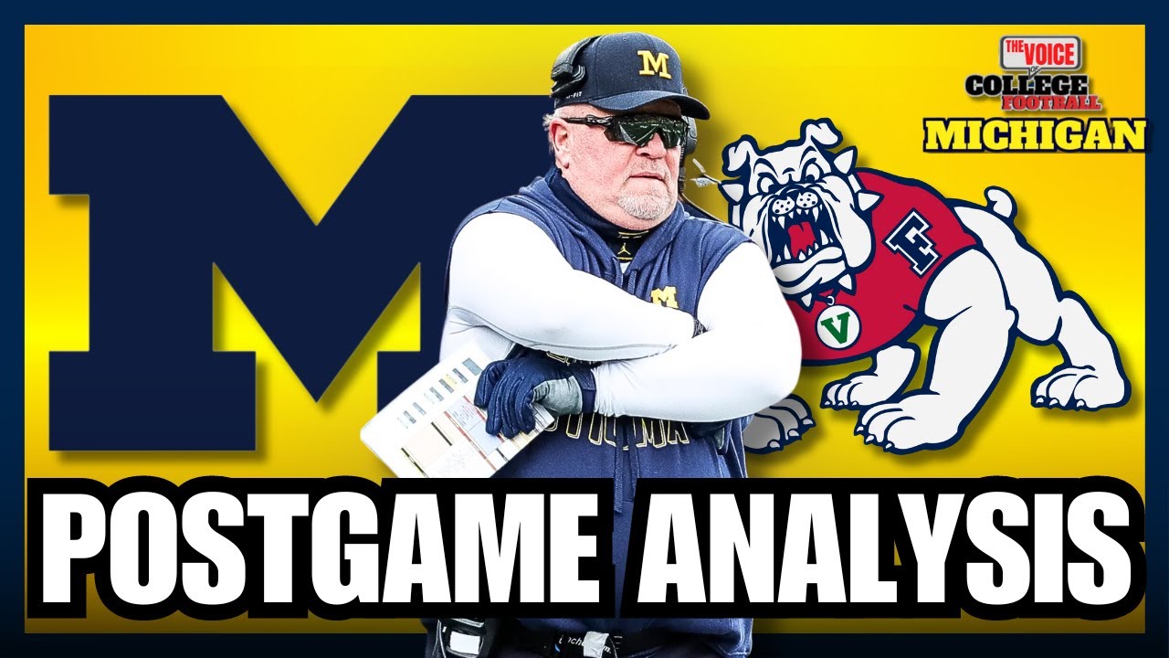 Michigan 30 Fresno State 10 - Postgame Analysis - YouTube