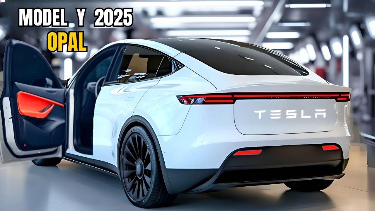 No More JUNIPER. Elon Musk Reveals New 2025 Tesla Model Y Opal ...