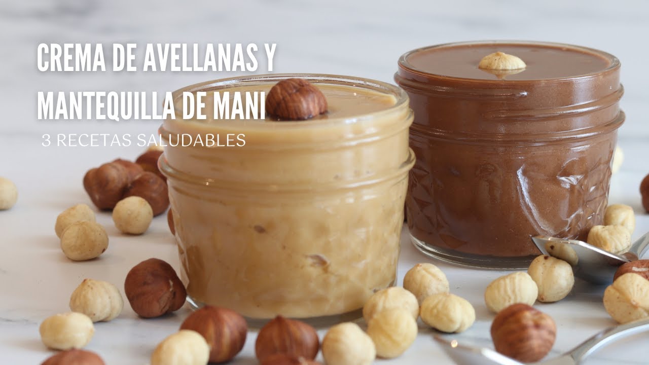 Nutella casera. Nutella blanca y negra sin azúcar. Receta saludable ...