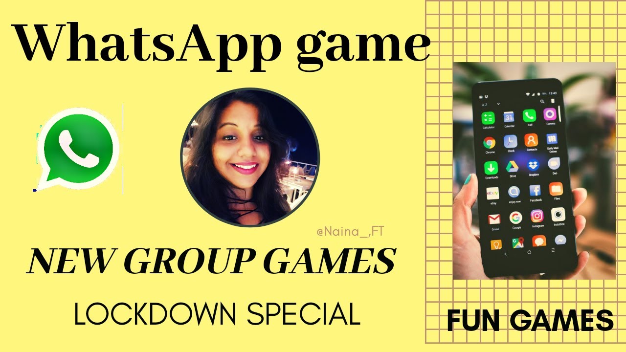 #9 New games for your Whatsapp group during lockdown ( fun games for ...