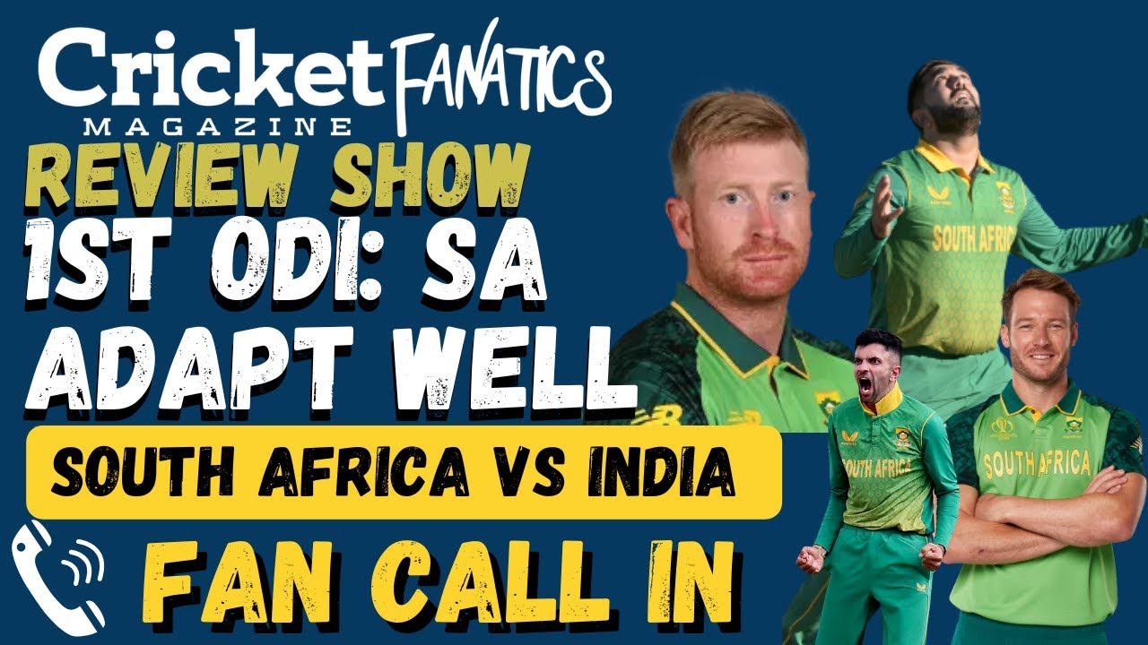 REVIEW: 1ST ODI INDIA vs SA | PROTEAS READ CONDITIONS WELL - YouTube
