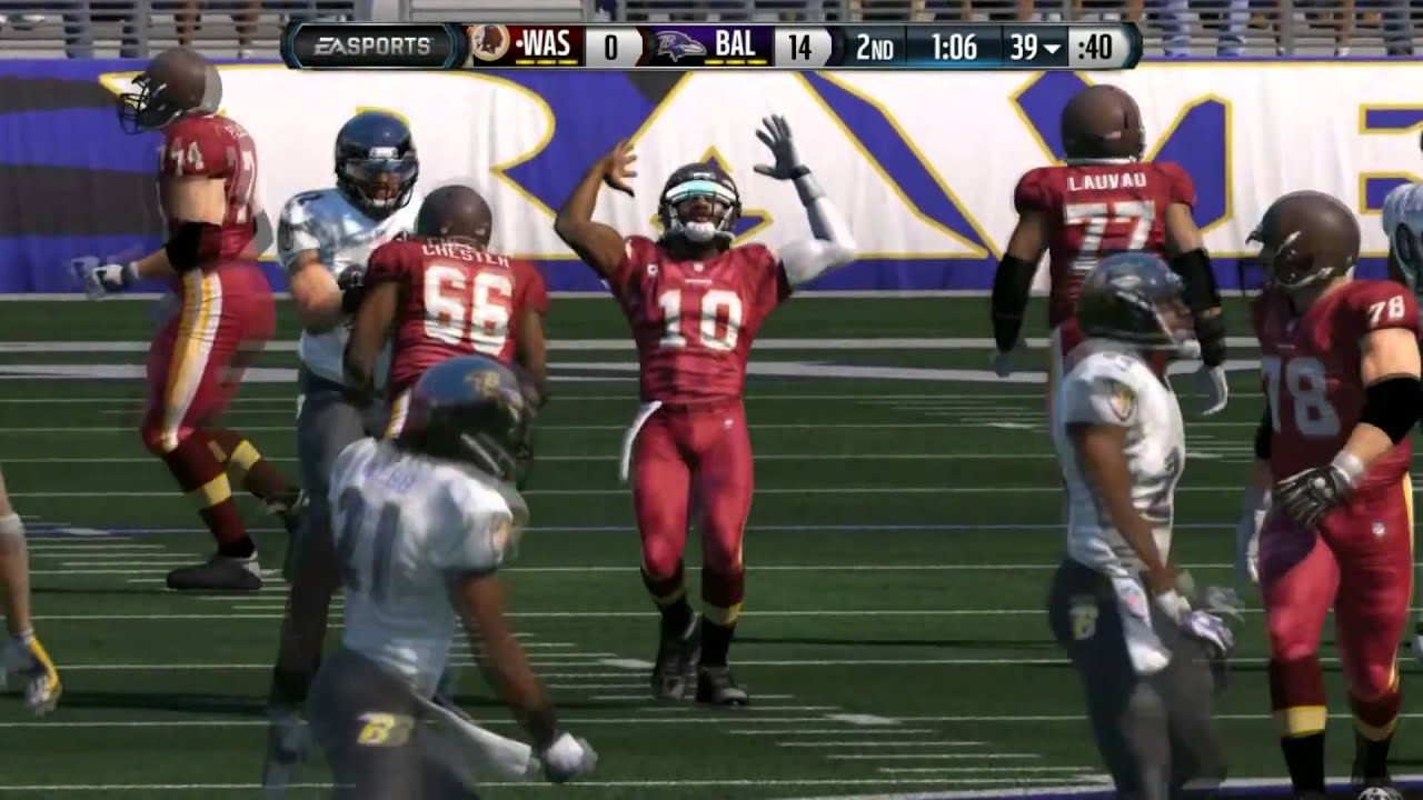 Football NFL Madden 15 Riceless Ravens Ravens Vs Redskins Online ...