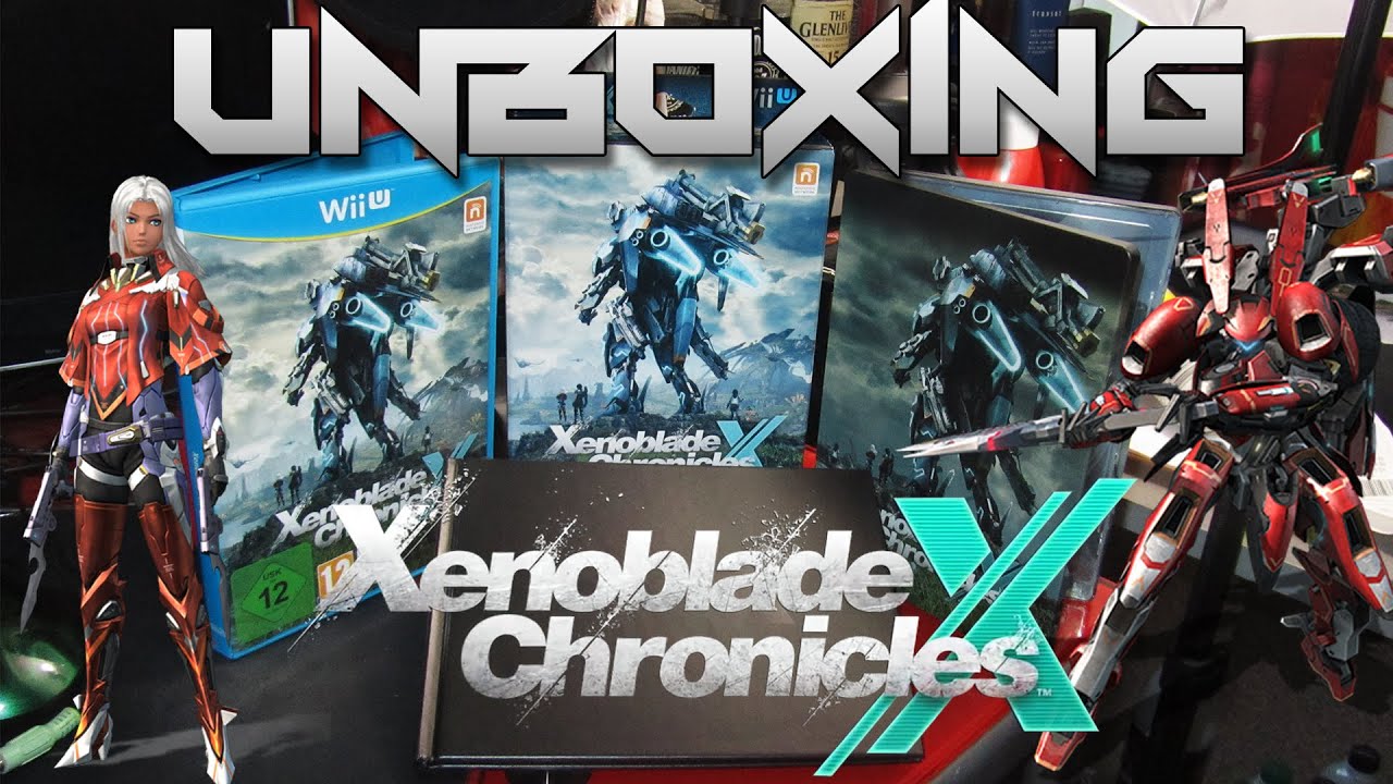 UNBOXING XENOBLADE CHRONICLES X LIMITED EDITION - YouTube