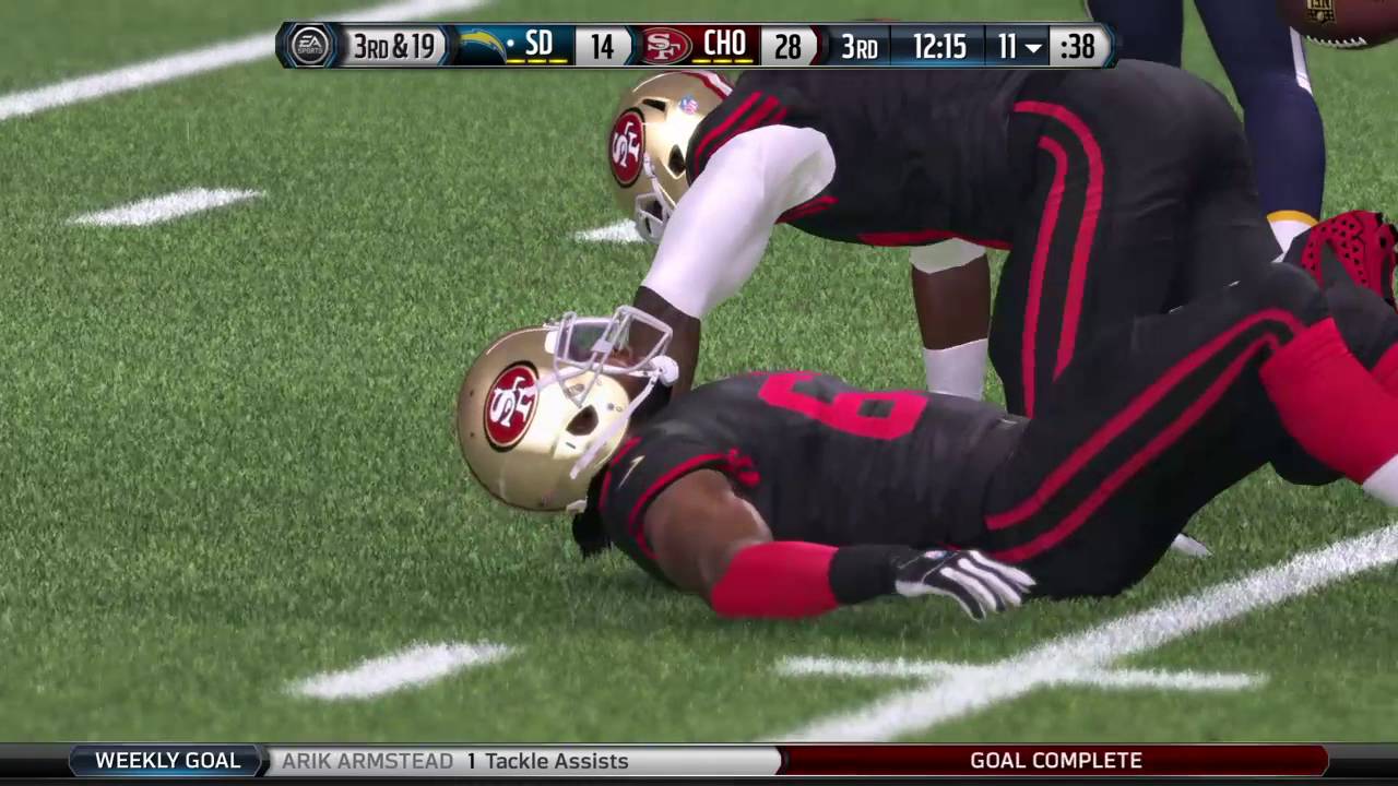 ‘17 Preseason WK4 Arik Armstead sack #1 - YouTube