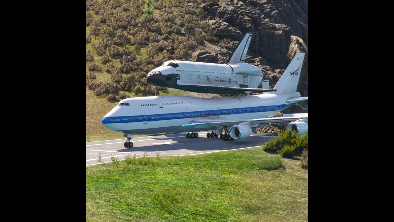 This Largest and Heaviest NASA's Boeing 747 SCA Takes Off Towards to ...