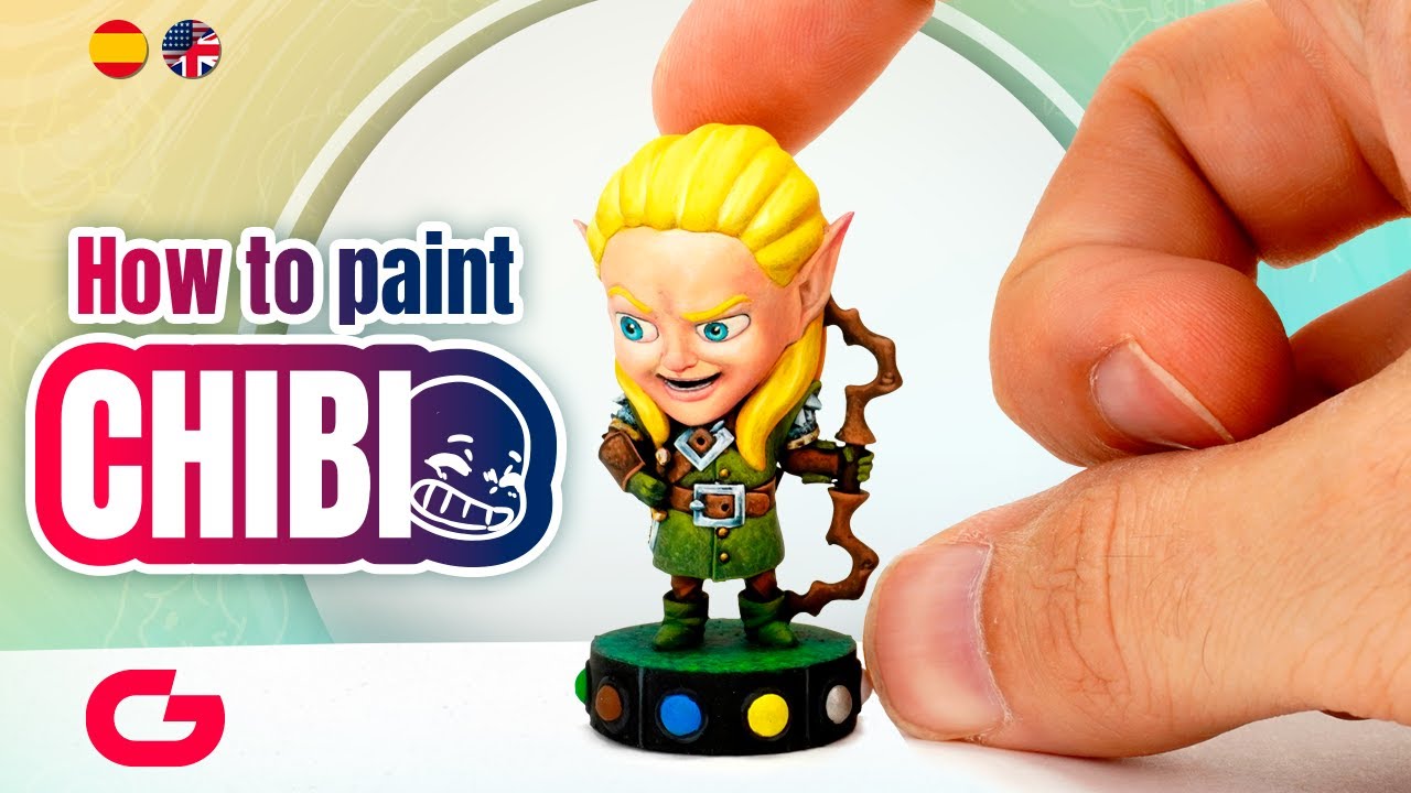 How to paint a CHIBI - YouTube