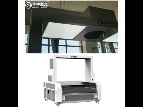 KASU VISION LASER CUTTER, which can realize CONTOUR CUTTING of sublimation fabric /embroidery ...