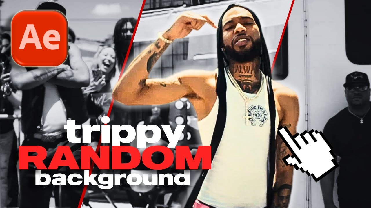 VIRAL Trippy Random Background Effect – Quick & Easy After Effects Tutorial - YouTube