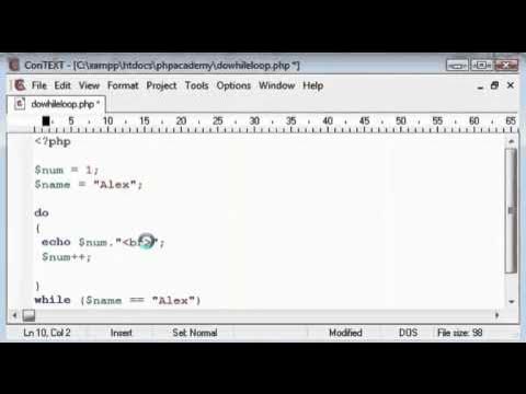 Do While Loop Tutorial in Computer Programming (example PHP) [Hindi ...