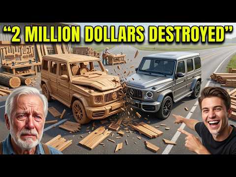 American Woodworking Master Building a $179,000 Wood Mercedes G-Class G63 AMG