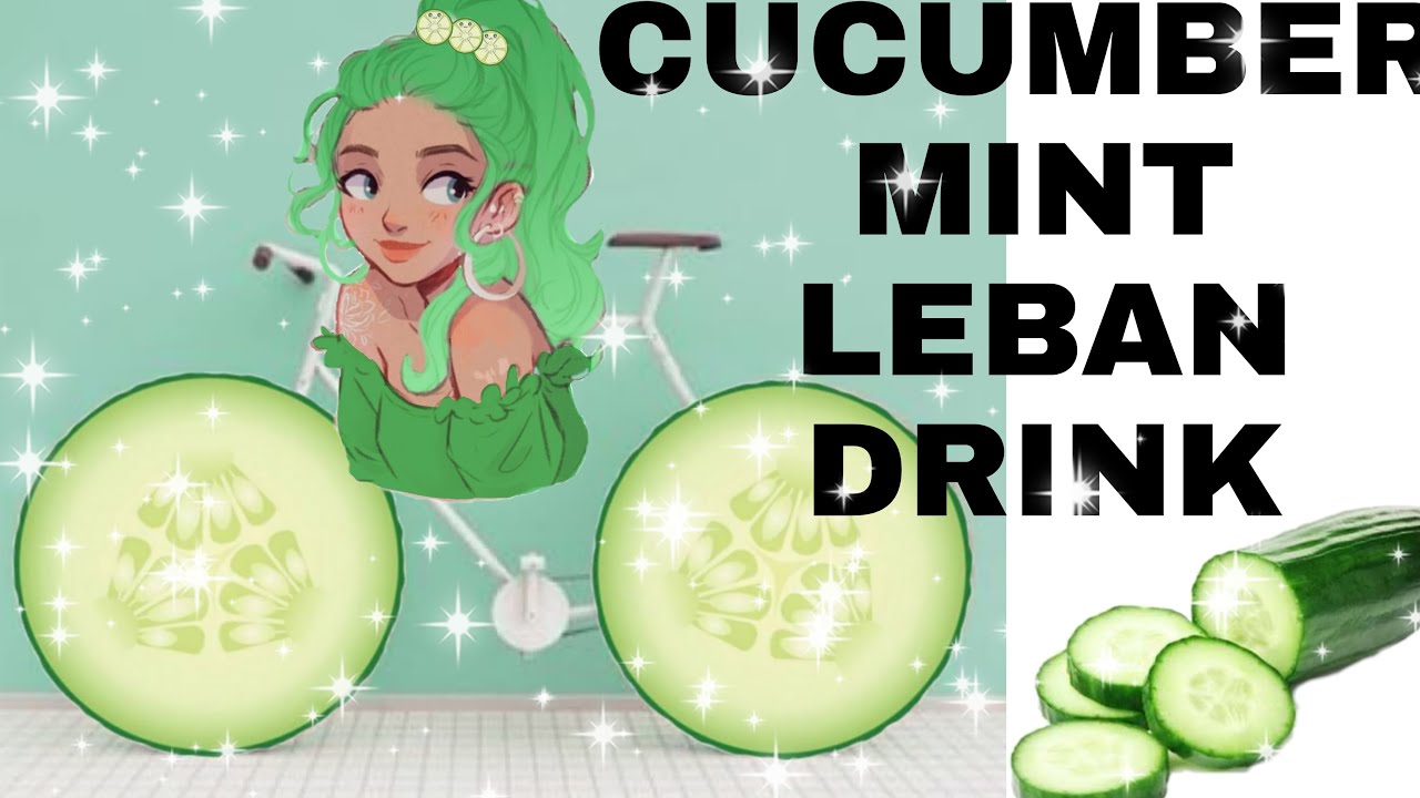 Cucumber mint LEBAN drink || cucumber+mintleaves ||refreshing drink ...