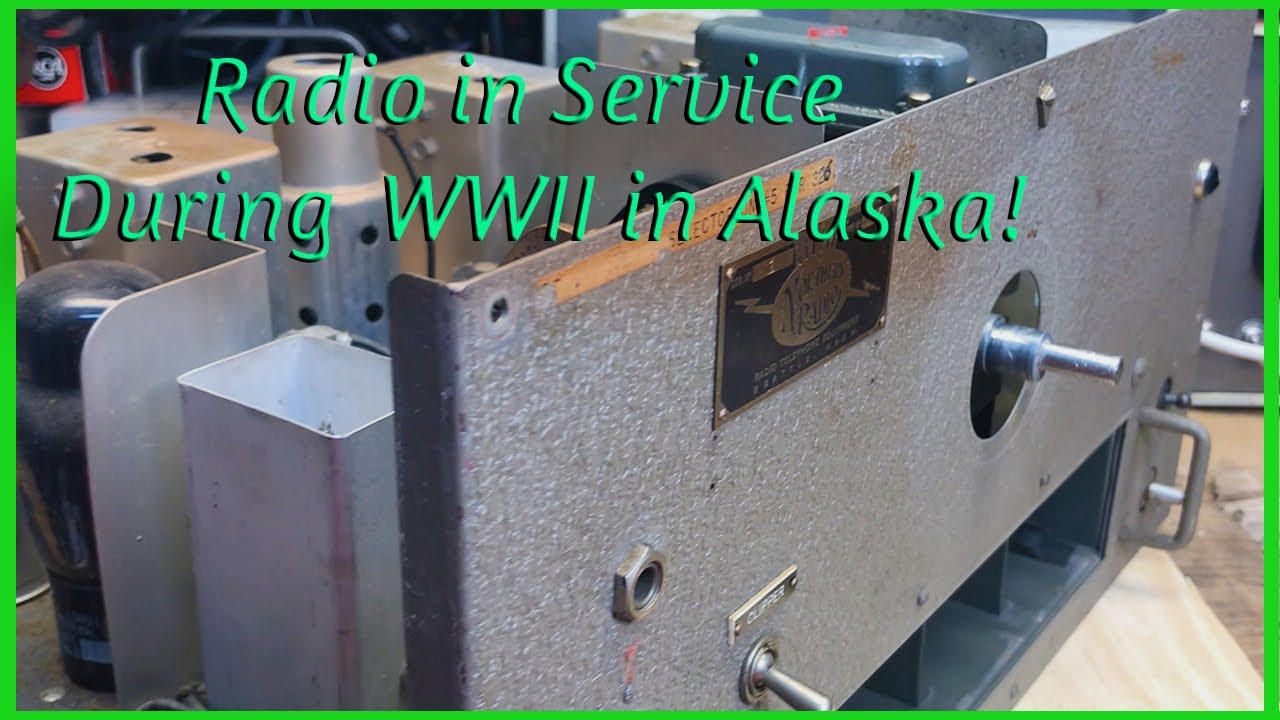 Radio In Service During WWII in Remote Locations in Alaska! Northern ...