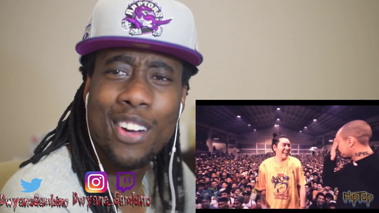 FlipTop- Loonie vs Aklas | RAP BATTLE REACTION - YouTube