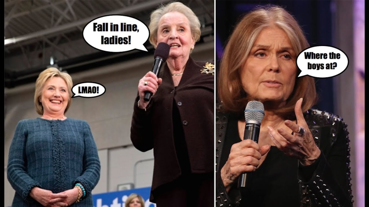 Female Bernie Sanders Supporters Chastised by Madeleine Albright ...