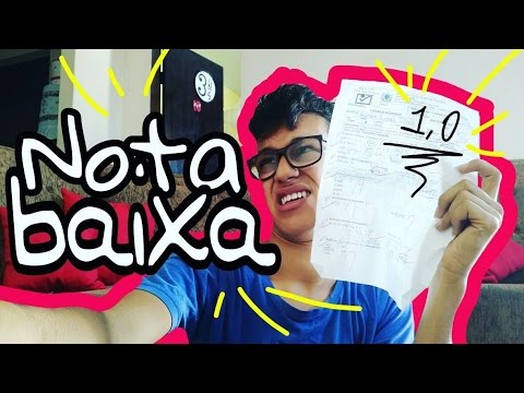 🔵Nota baixa na prova...🔵 - YouTube