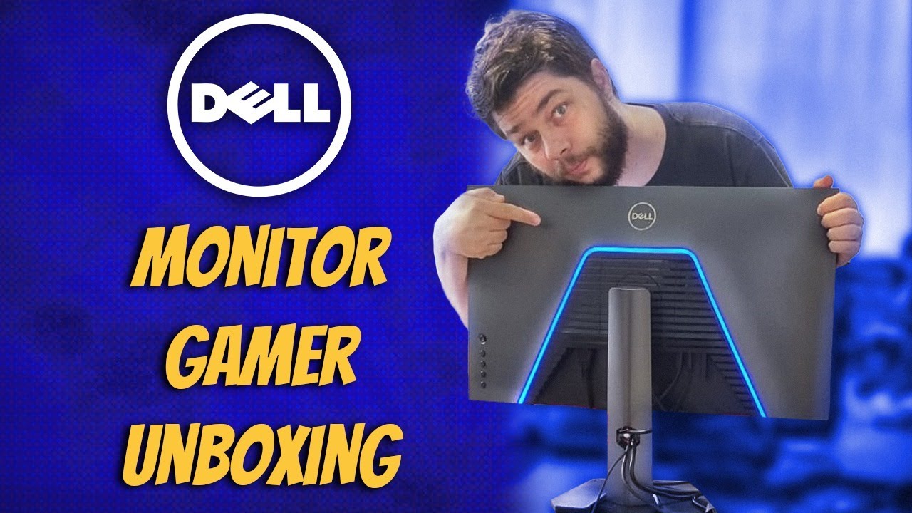 UNBOXING/PRIMEIRAS IMPRESSÕES | MONITOR GAMER DELL SD2721DGF | MELHOR ...