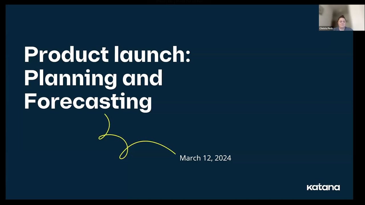 Katana | Planning and Forecasting Webinar - YouTube