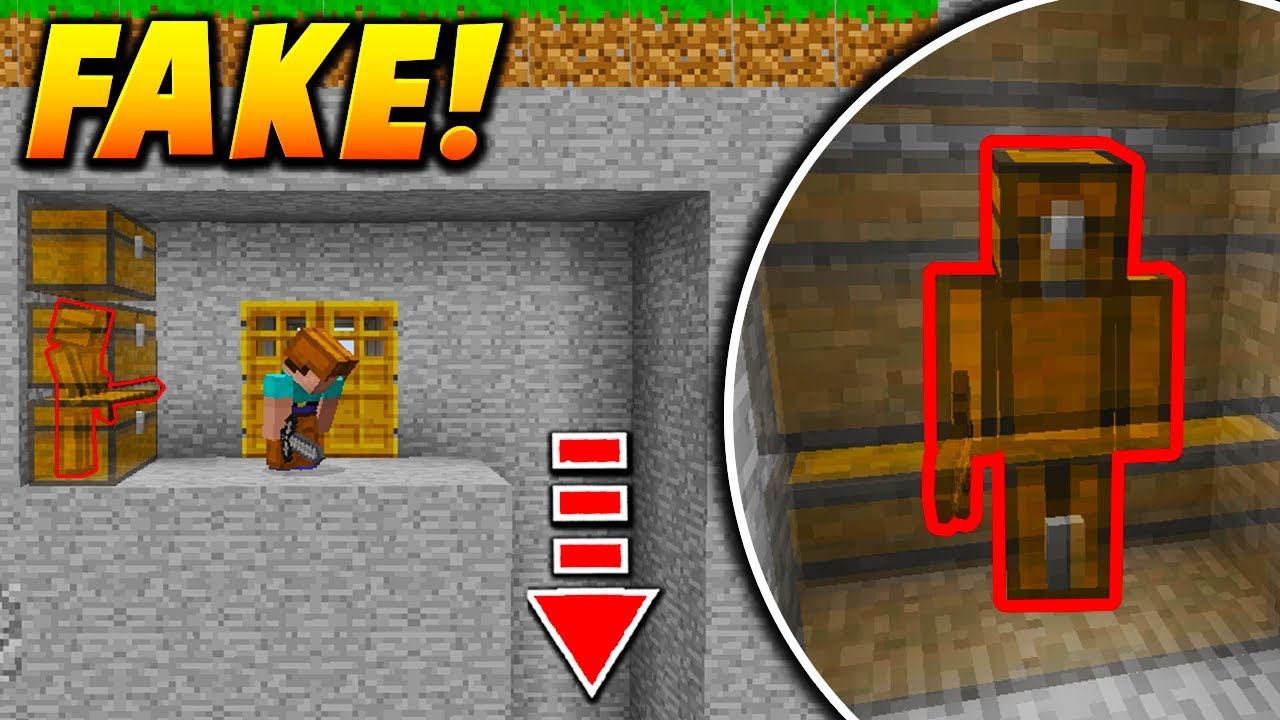 FAKE CHEST SKIN TROLL! - Minecraft SKYWARS TROLLING (CHEST GLITCH ...