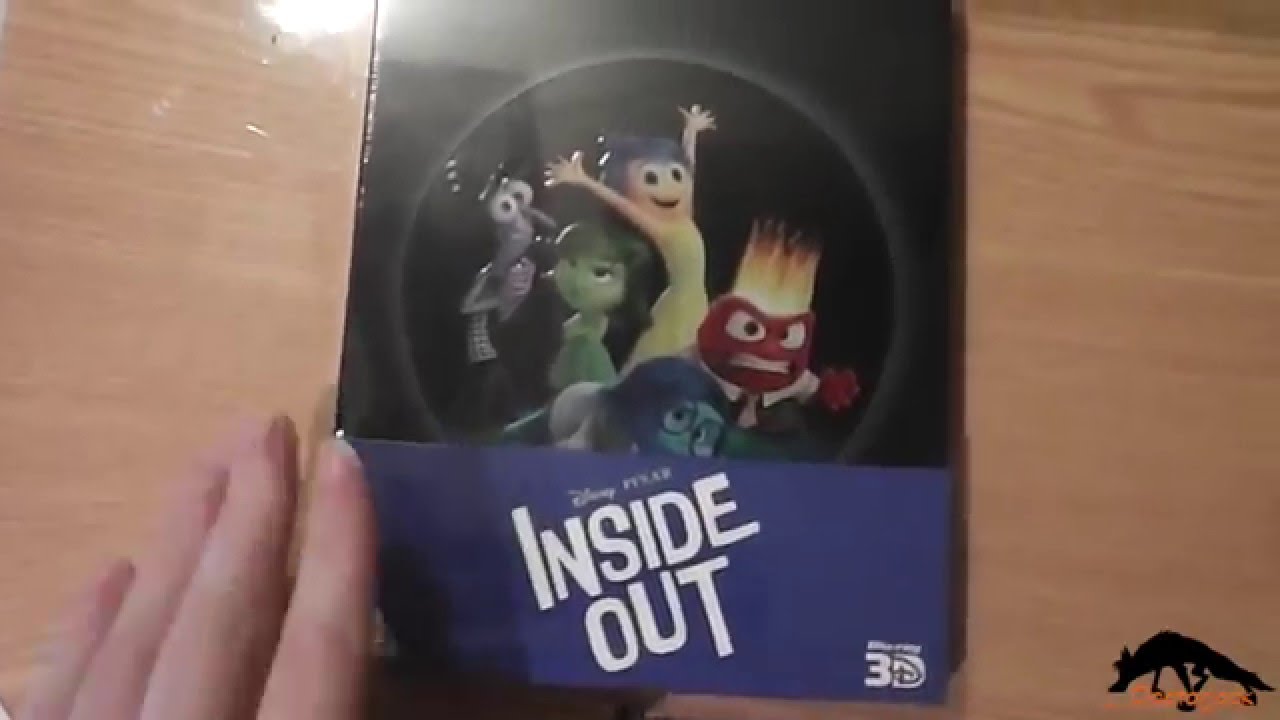 Inside Out Steelbook Unboxing - YouTube