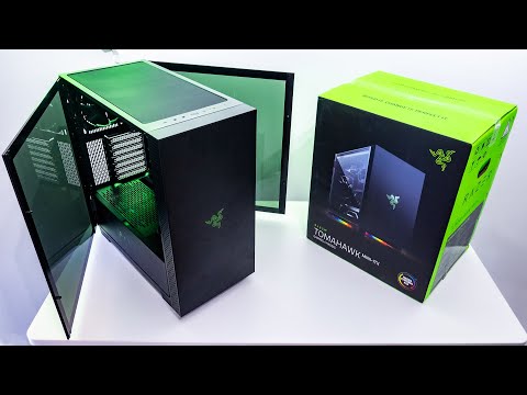 RAZER Tomahawk ATX PC Case Unboxing